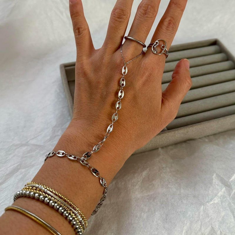 Hand Chain - Etsy