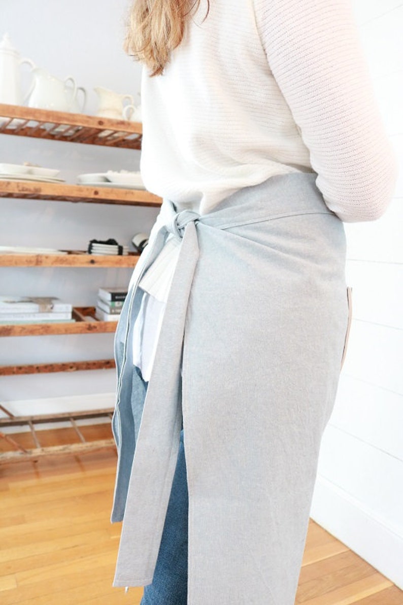 Pocket Apron Sewing Pattern Apron Sewing Pattern Long Apron | Etsy