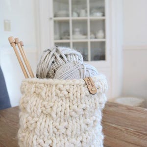 Knit Basket Patterns: Nesting Baskets, Knit Storage Ideas for Home ...