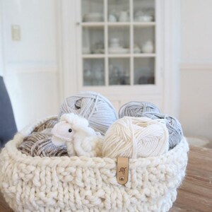 Knit Basket Patterns: Nesting Baskets, Knit Storage Ideas for Home ...
