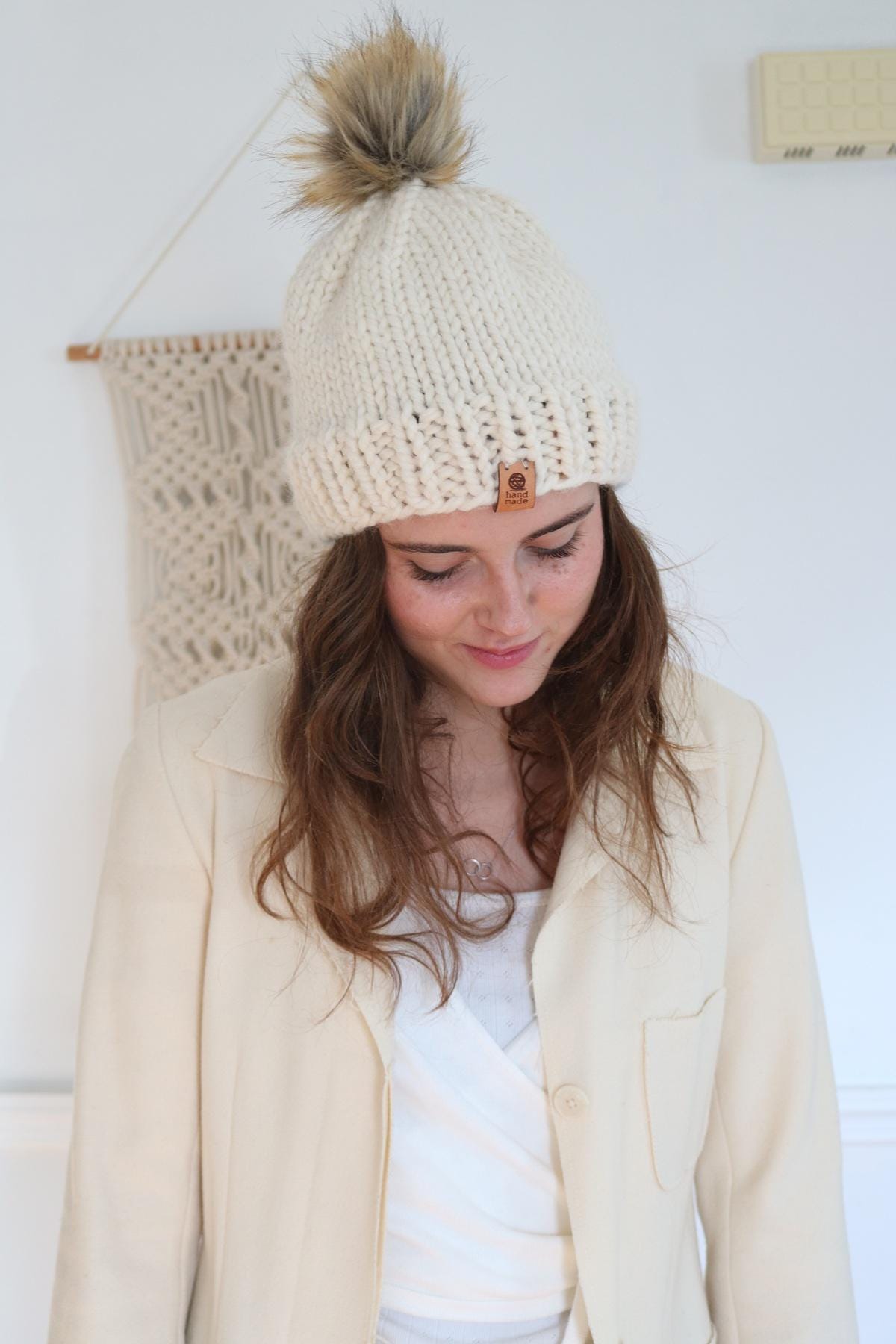 Knit Toque Pattern | Easy Knit Hat Instructions | Winter Hat PDF ...
