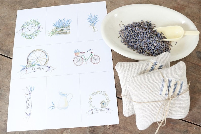 Lavender Sachet Pattern Lavender Bag Lavender Sachet Sewing - Etsy