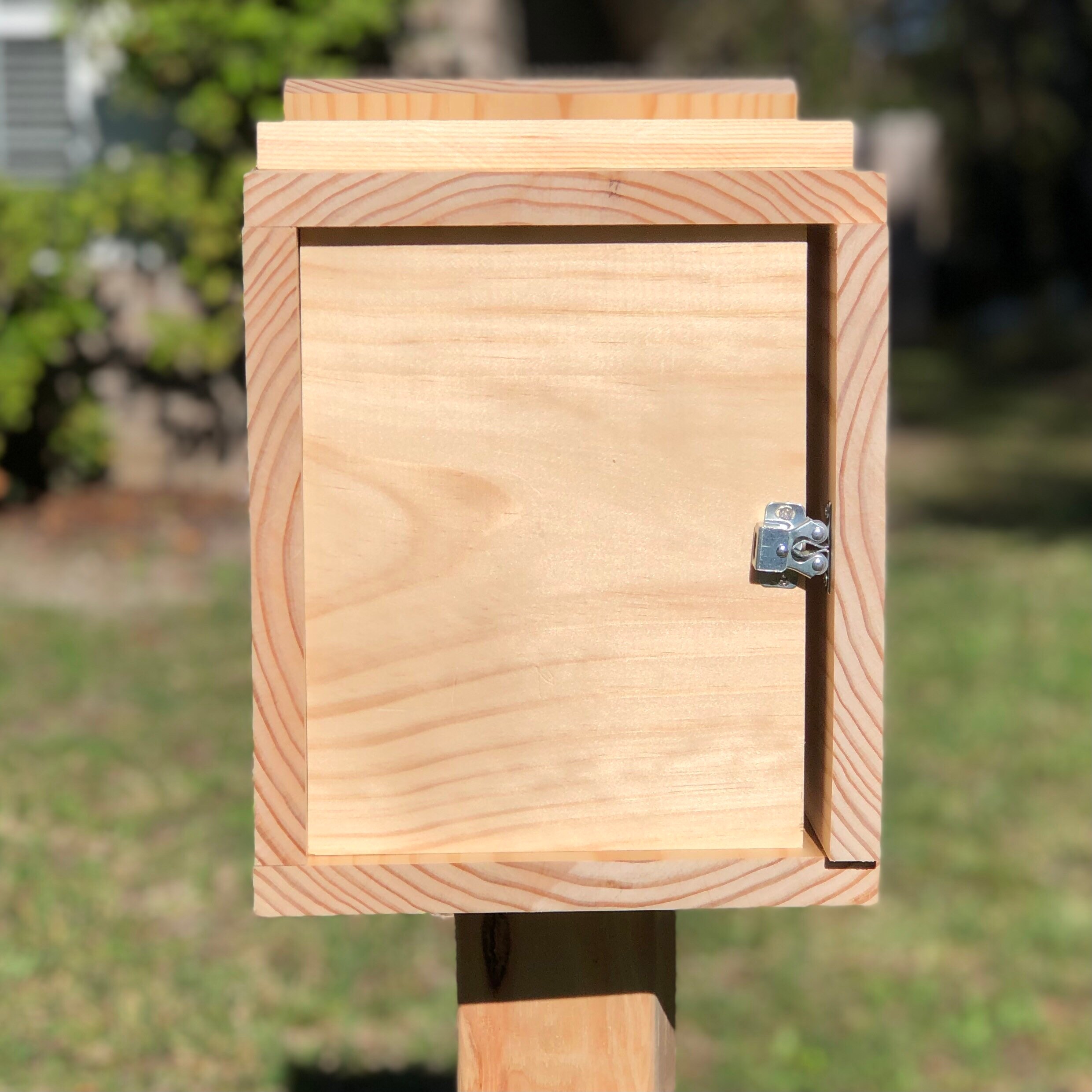 Squirrel Nesting Box Side Opening 21h X 10w X12l Etsy