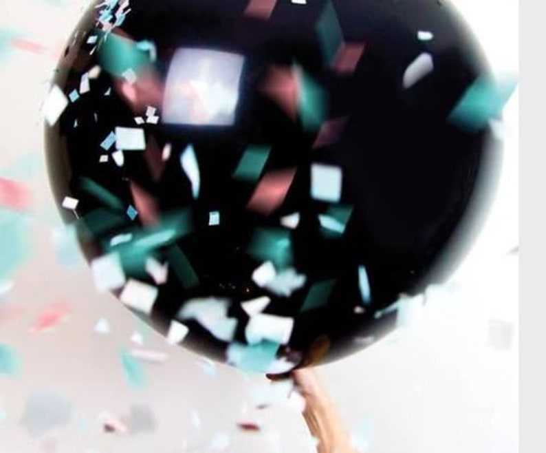 Jumbo Gender Reveal Confetti Balloon Kit | Gender Reveal Party | Baby ...