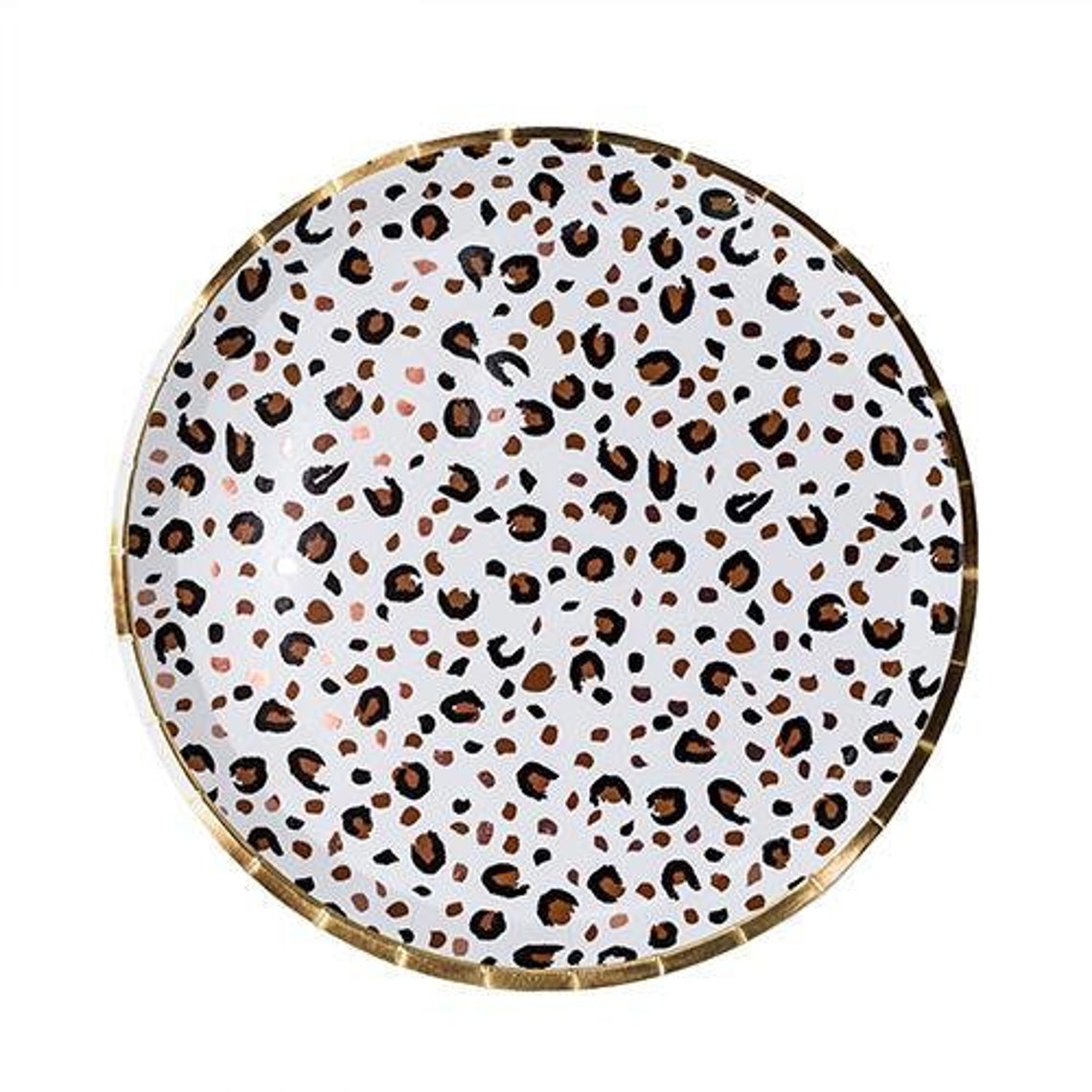 Leopard Print Dinner Plate | Cheetah Print | Jungle Birthday | Leopard ...