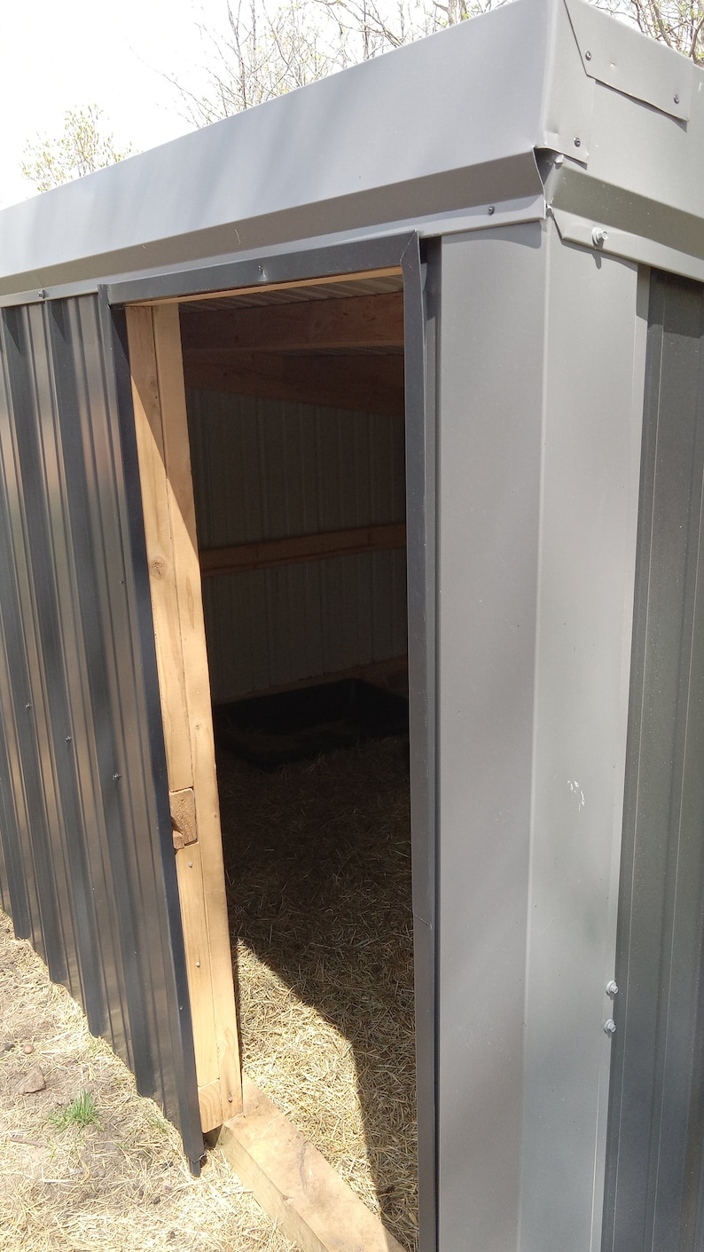 Small Animal Shelter DIY Plans 8x6 - Lean to Roof-great for Goats ...