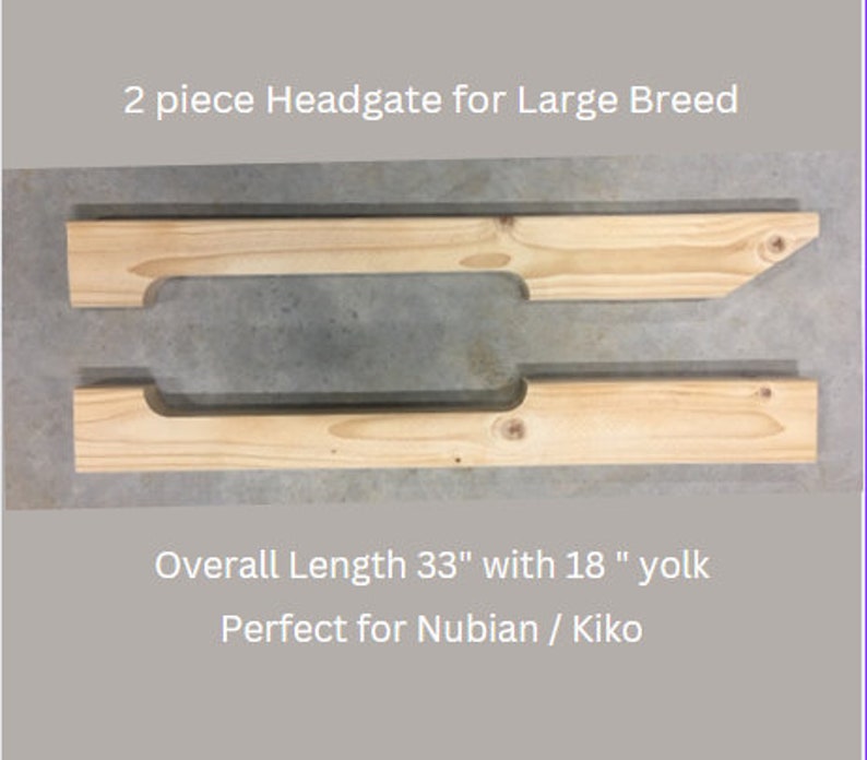 Goat Milking Stanchion Head-gate Precut. Precise Cut Head Gate Parts ...