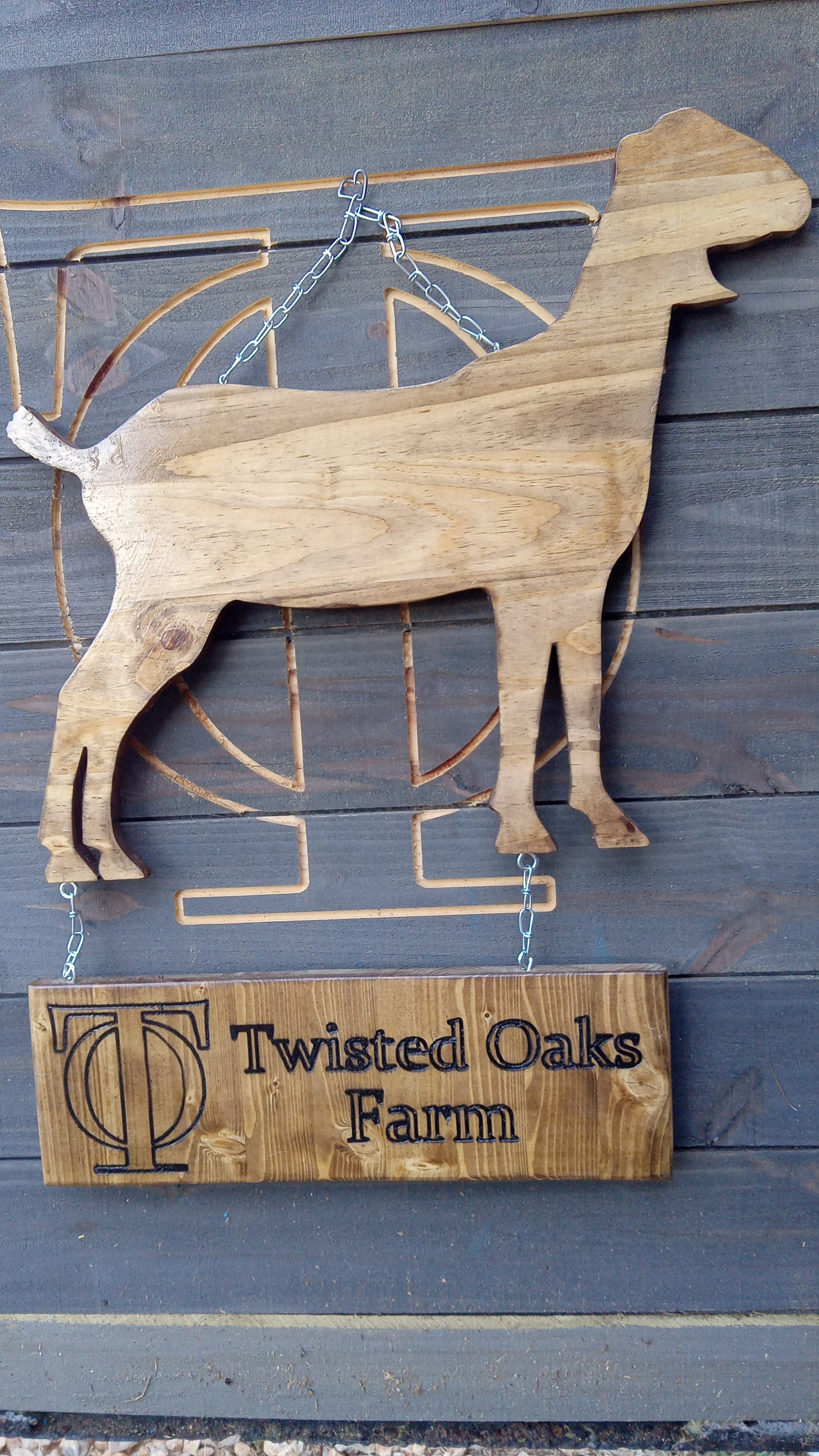 Goat Stall Sign for the Farm 4H or FFA Shows or Use as Goat Decor for ...