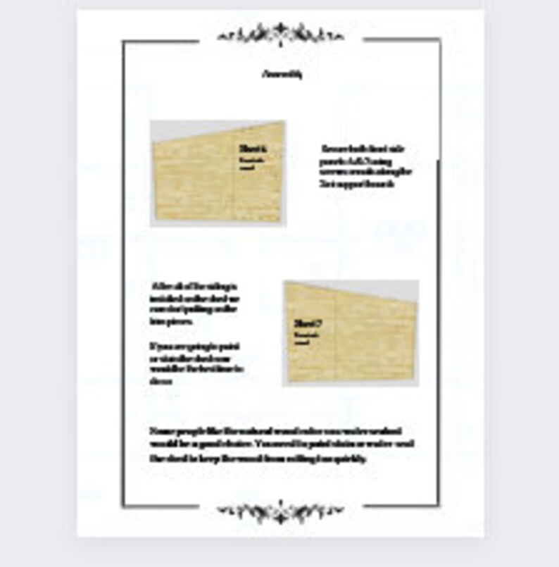 Animal Shelter Wood Siding Option Plans - Etsy