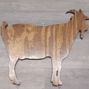 Goat Stall Sign for the Farm 4H or FFA Shows or Use as Goat Decor for ...