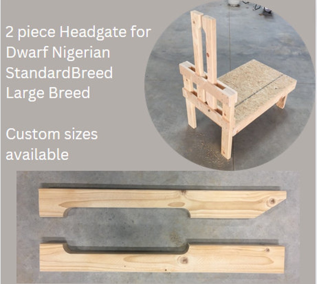 Goat Milking Stanchion Head-gate Precut. Precise Cut Head Gate Parts ...