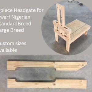 Goat Milking Stanchion Head-gate Precut. Precise Cut Head Gate Parts ...