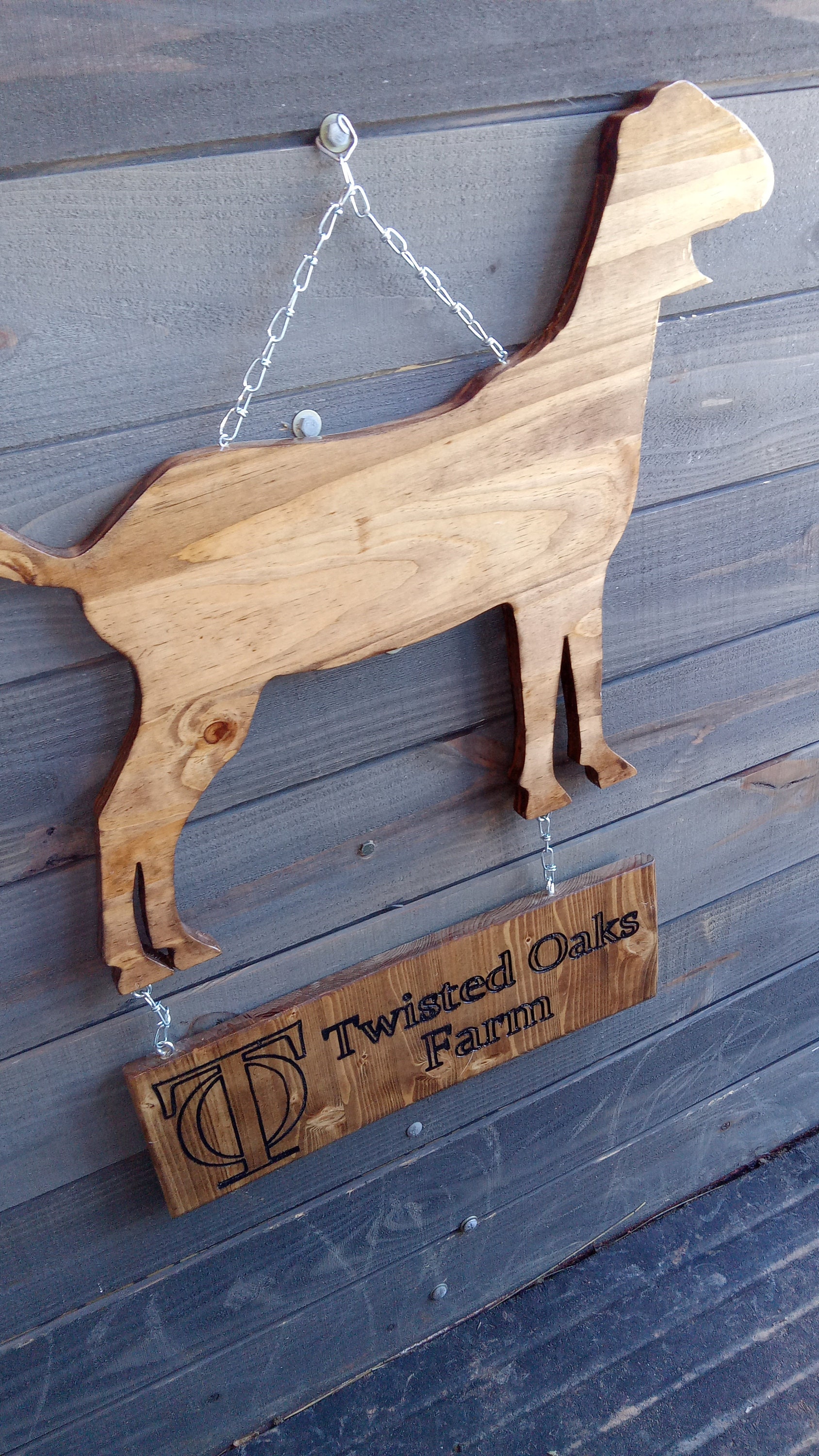 Goat Stall Sign for the Farm 4H or FFA Shows or Use as Goat Decor for ...