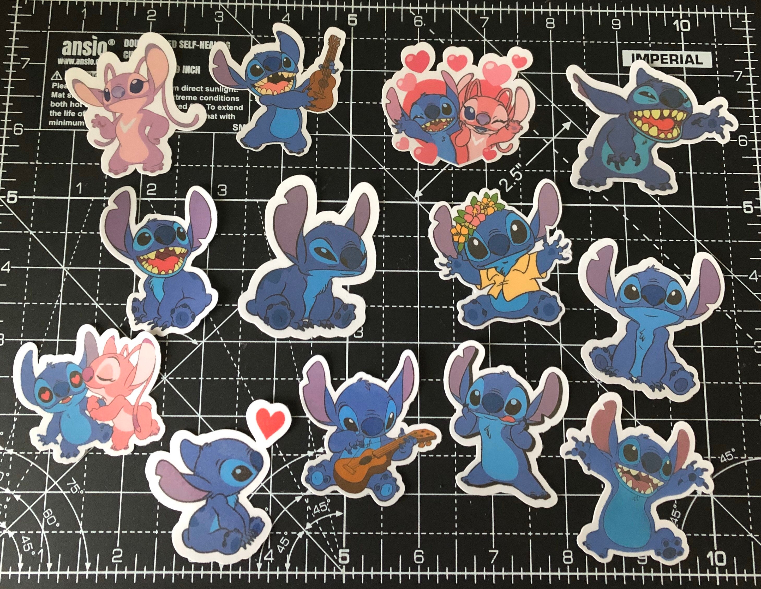 Stitch Sticker Pack / Bundle Laminated Lilo & Stitch | Etsy
