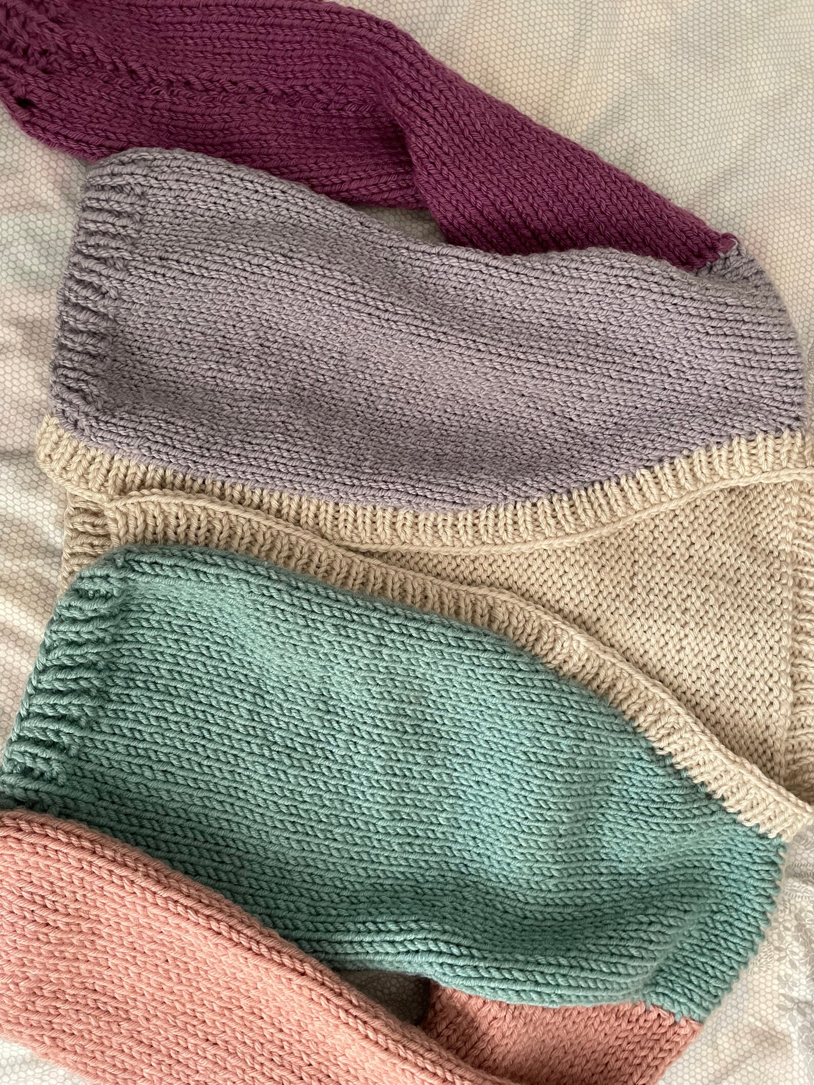 Colorful Hand-knitted Cardigan - Etsy