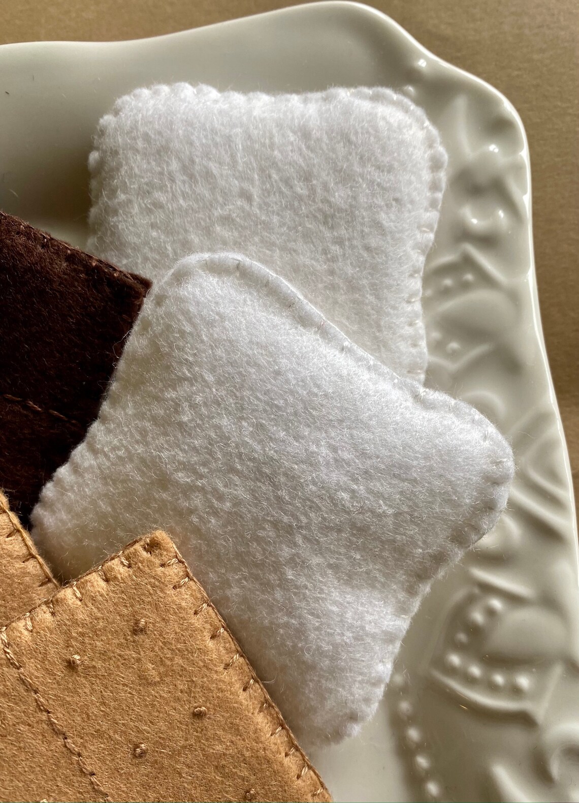 Felt S'mores/felt Food/play Food/camping/toy Kitchen - Etsy