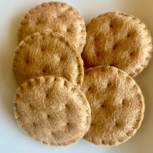 Hand Stitched Felt Play Food Crackers: Ritz, Oreos, Cheez-its - Etsy