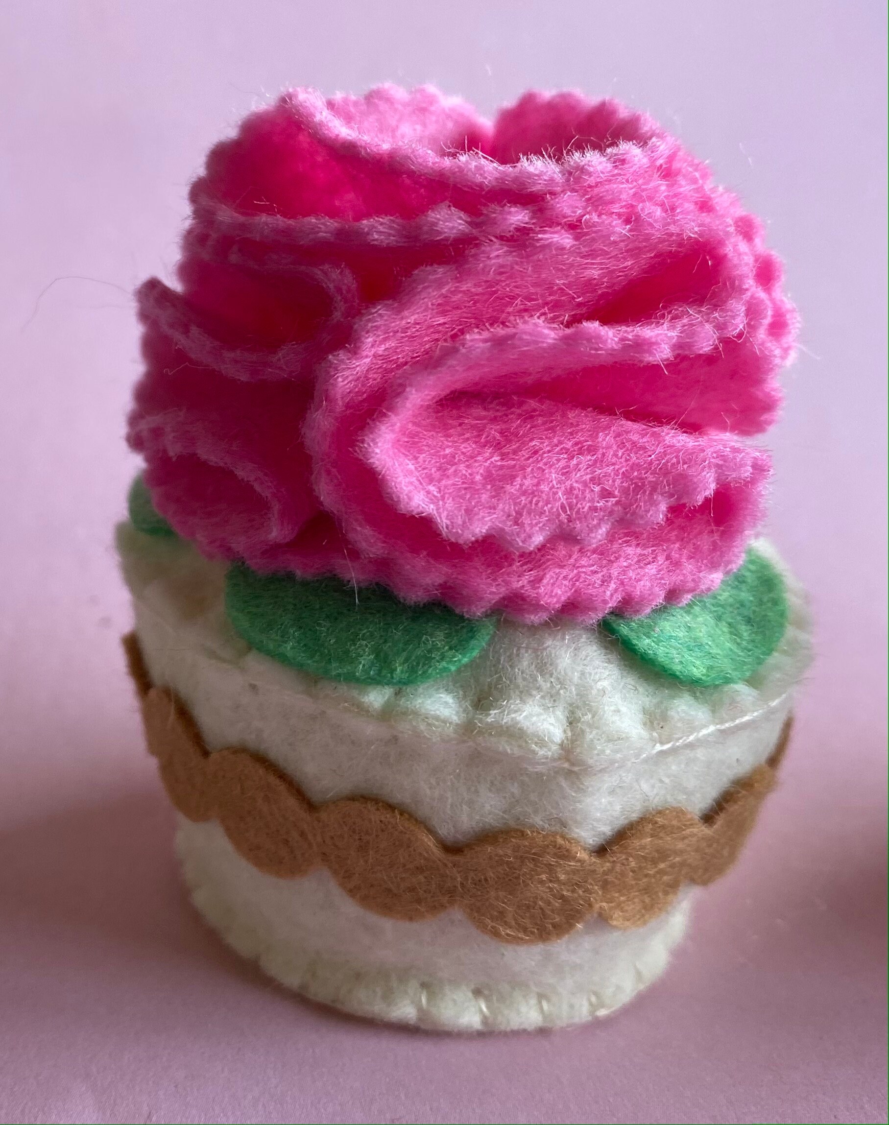 Hand Stitched Wool Blend Felt Cupcakes - Pretend Play Set - Etsy