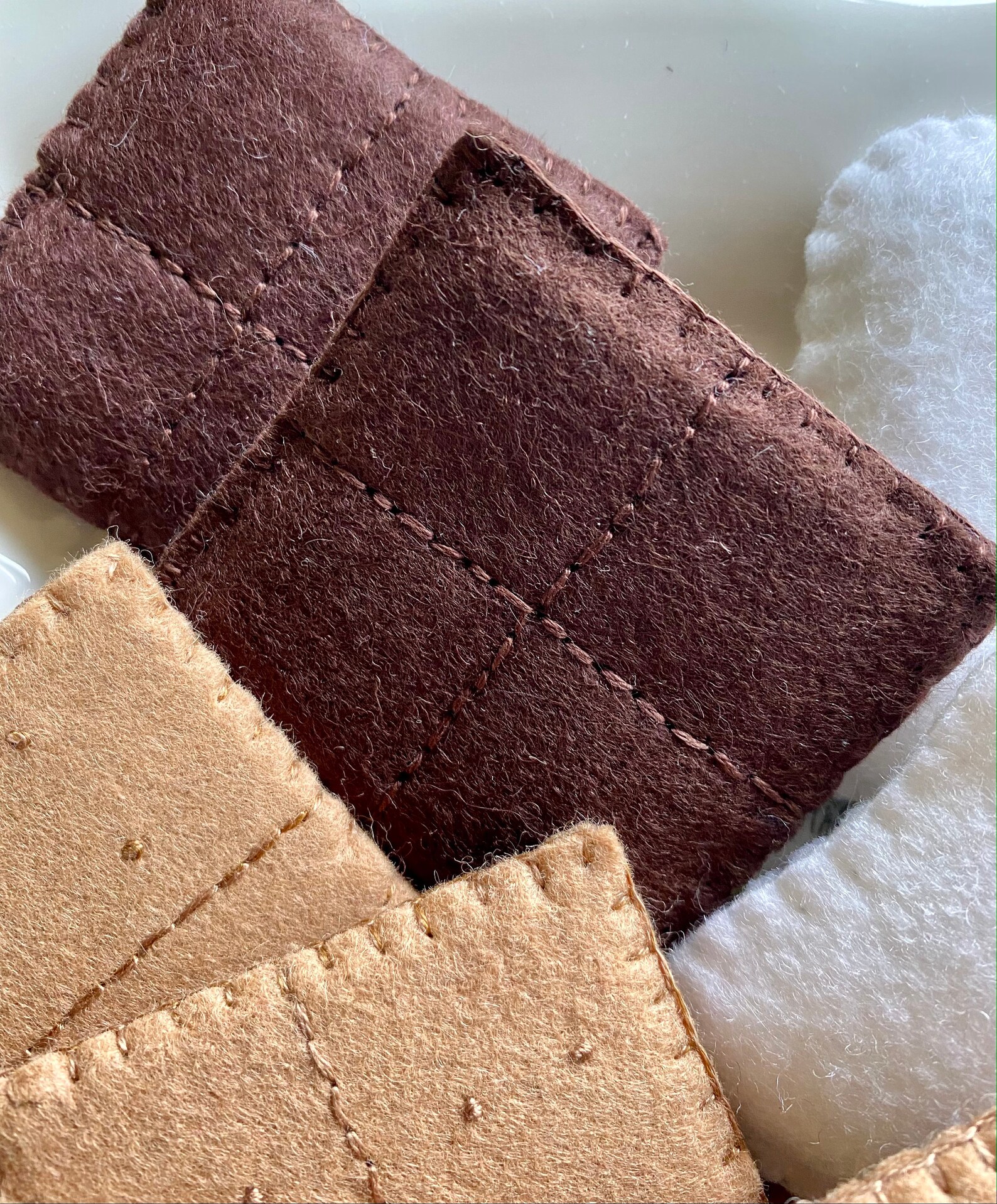 Felt S'mores/felt Food/play Food/camping/toy Kitchen - Etsy