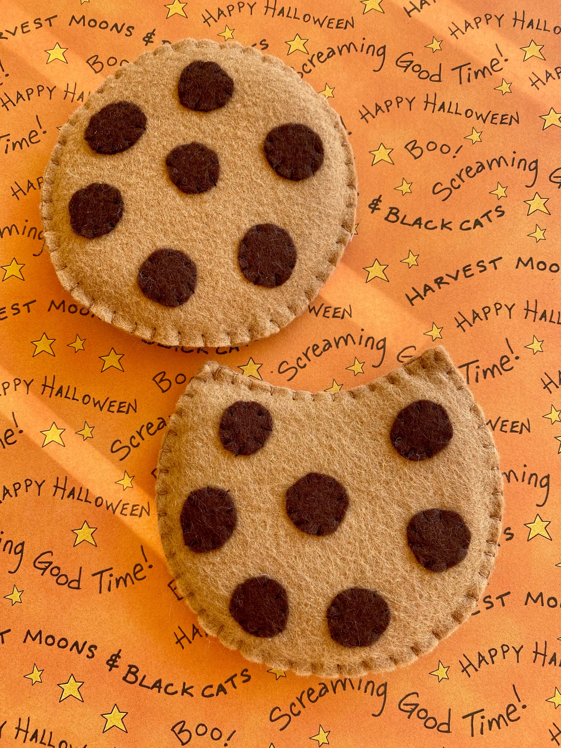 Cookie Monster Cookies/felt Cookies/halloween Costume/play Food - Etsy