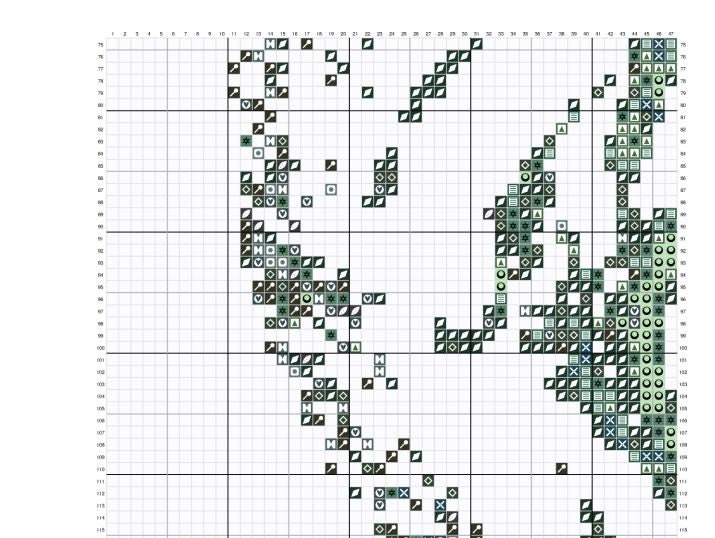Xenomorph Cross Stitch PDF Pattern - Etsy