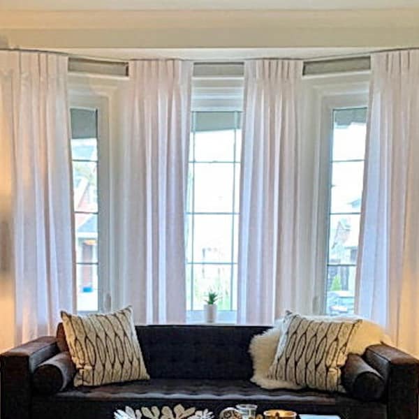 Linen Drapery Panels - Etsy