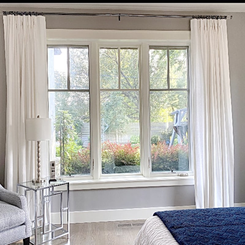 Inverted Pleat Curtains - Etsy