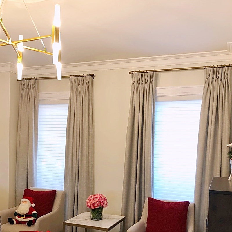 Inverted Pleat Drapery - Etsy