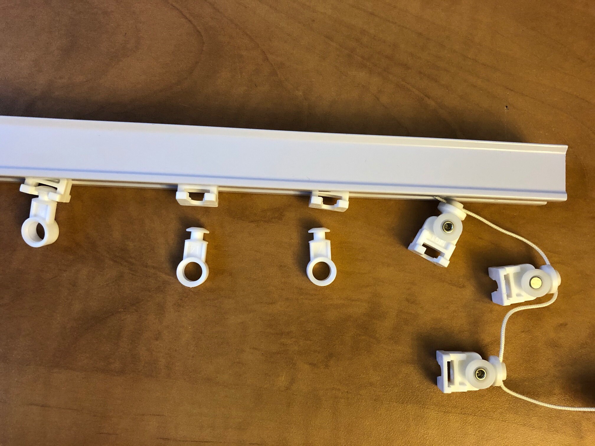 Snap Carriers With Wheels for Ripple Fold Curtains White | Etsy Canada