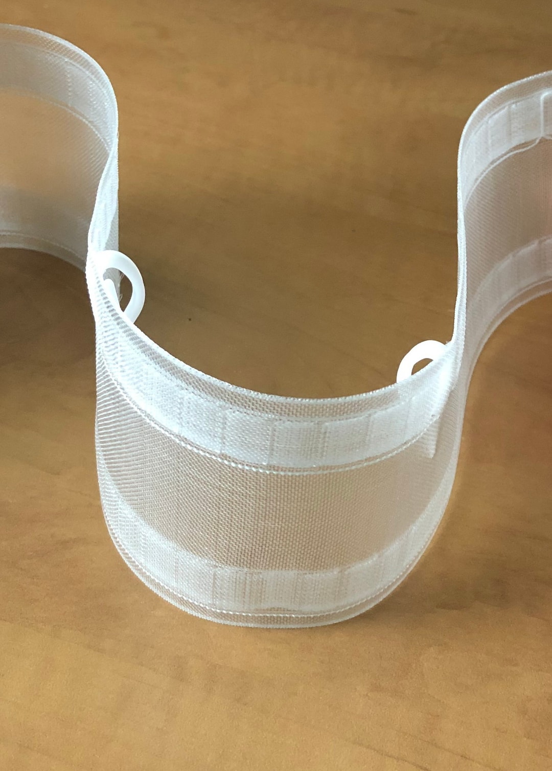 Transparent Wave Tape for Ripple Fold Curtains, 3" Wide Wave Tape for S ...