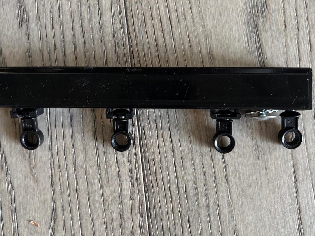 Add Black Finished Drapery Track System to Your Ripple Fold or Pleated ...