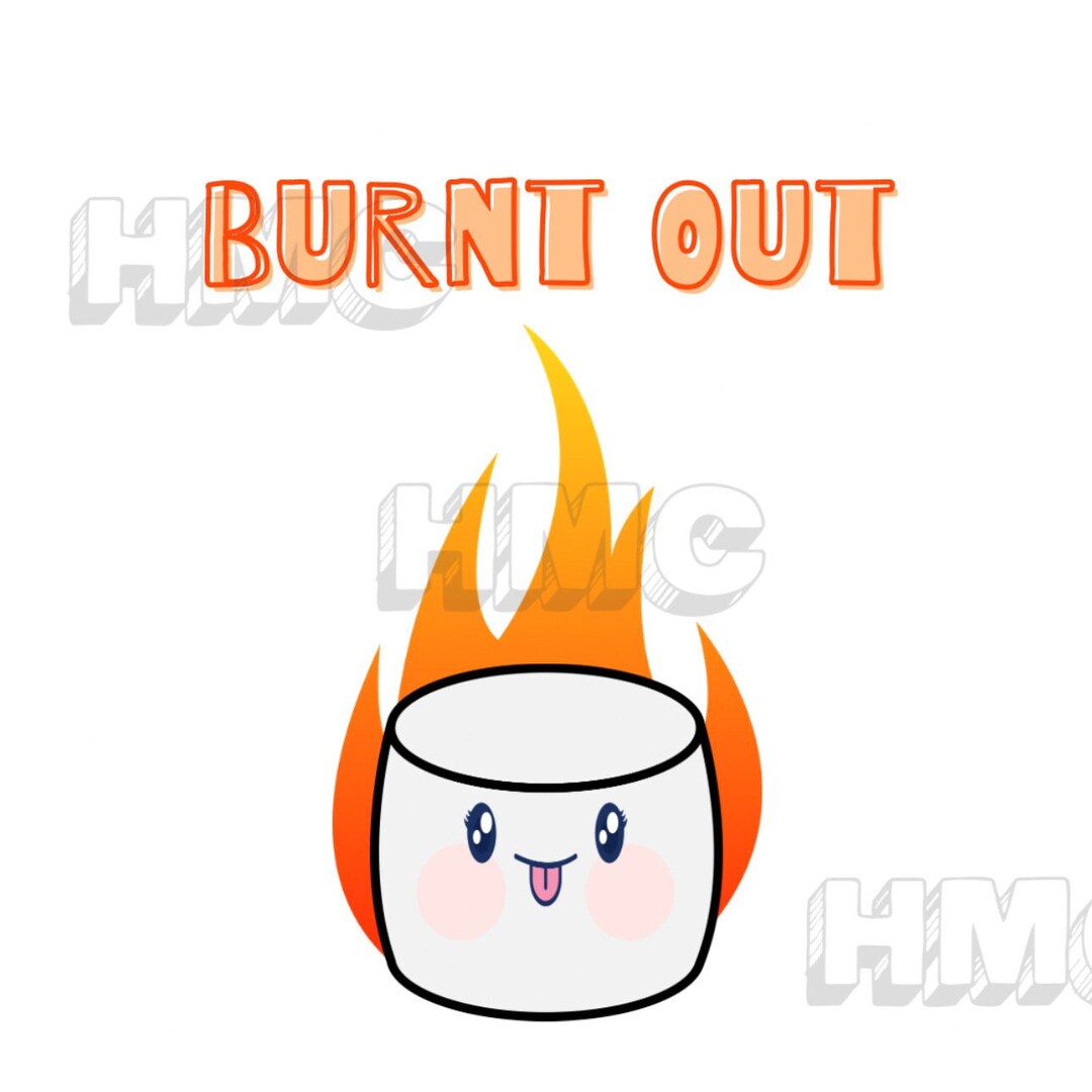 Burnt Out SVG, PNG, JPEG - Etsy