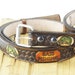 Bass Fishing Leather Belt, Hand Tooled Leather Belt, Men's Utility Belt ...