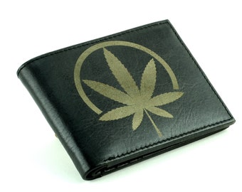 Pot Leaf Wallet - Etsy