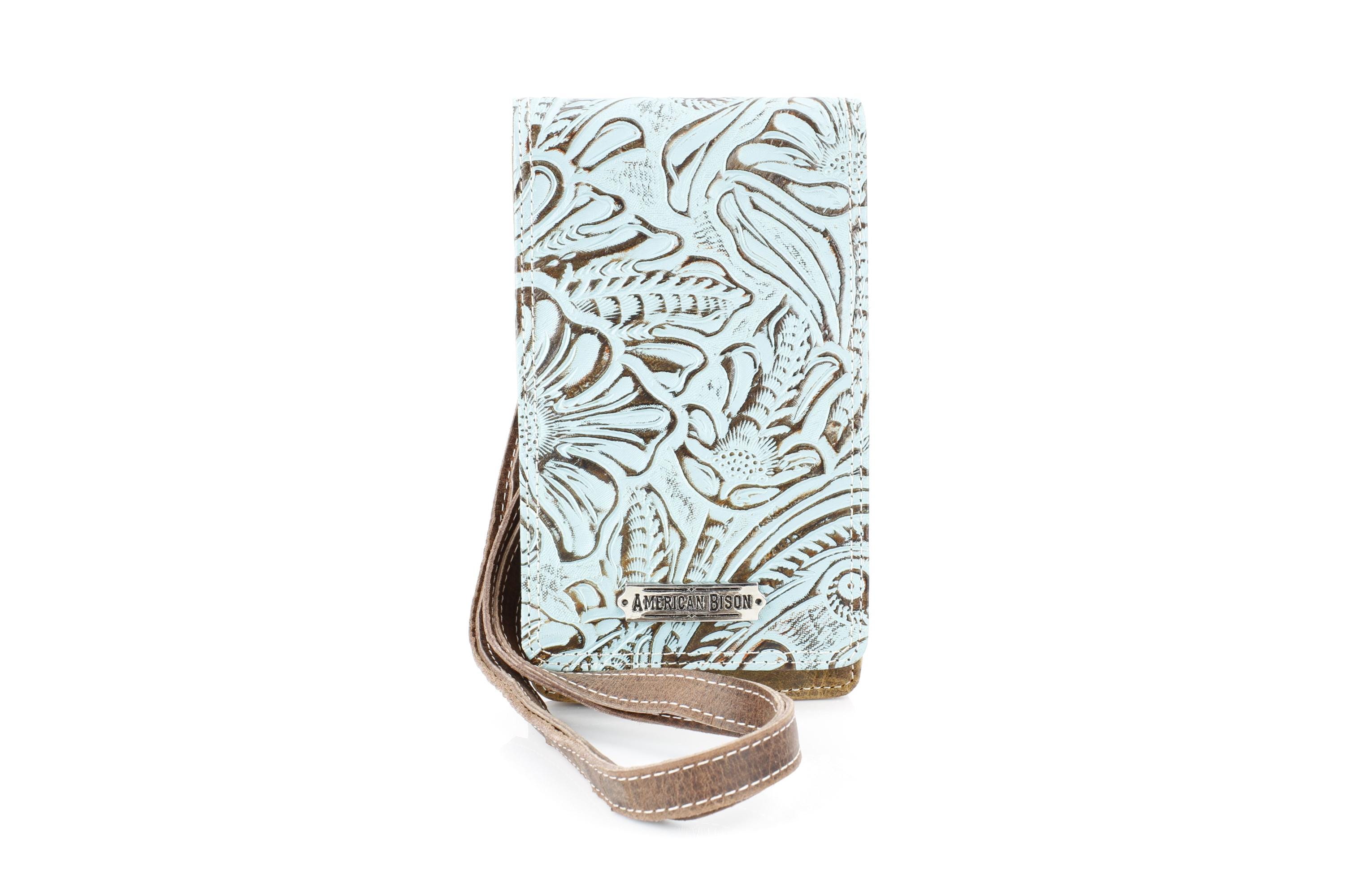 Patina Floral Messenger Bag – Compact Women’s Crossbody With ID Slots ...