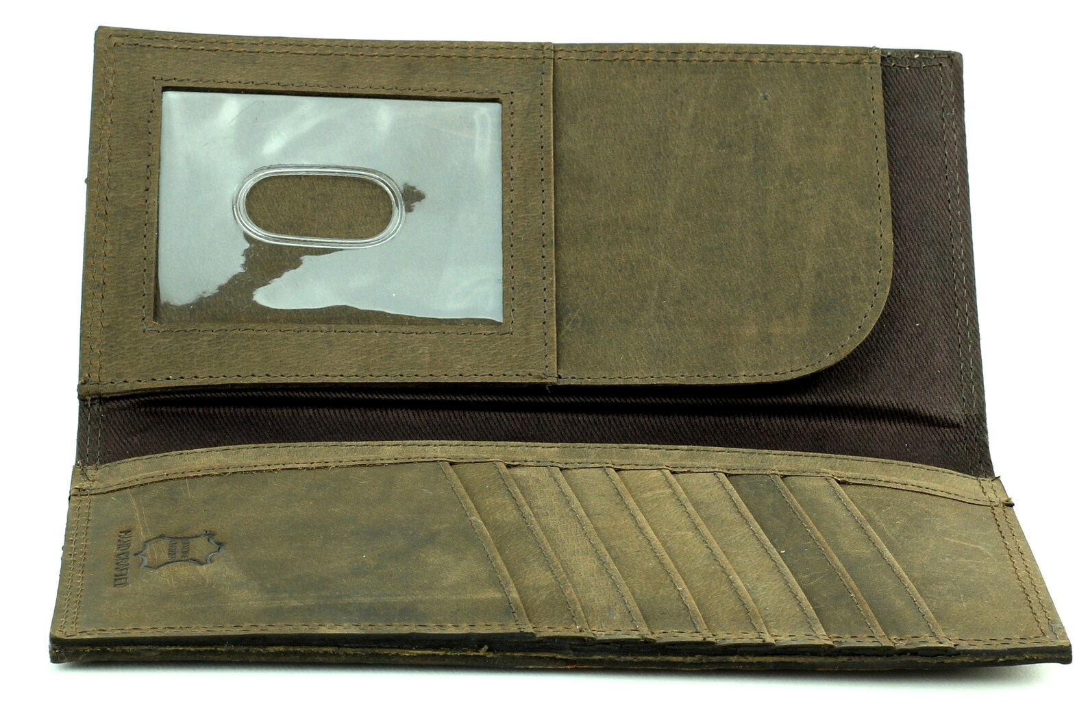 Tooled Gator and Ostrich Print Rodeo Wallet With Leather - Etsy