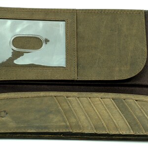 Tooled Gator and Ostrich Print Rodeo Wallet With Leather - Etsy