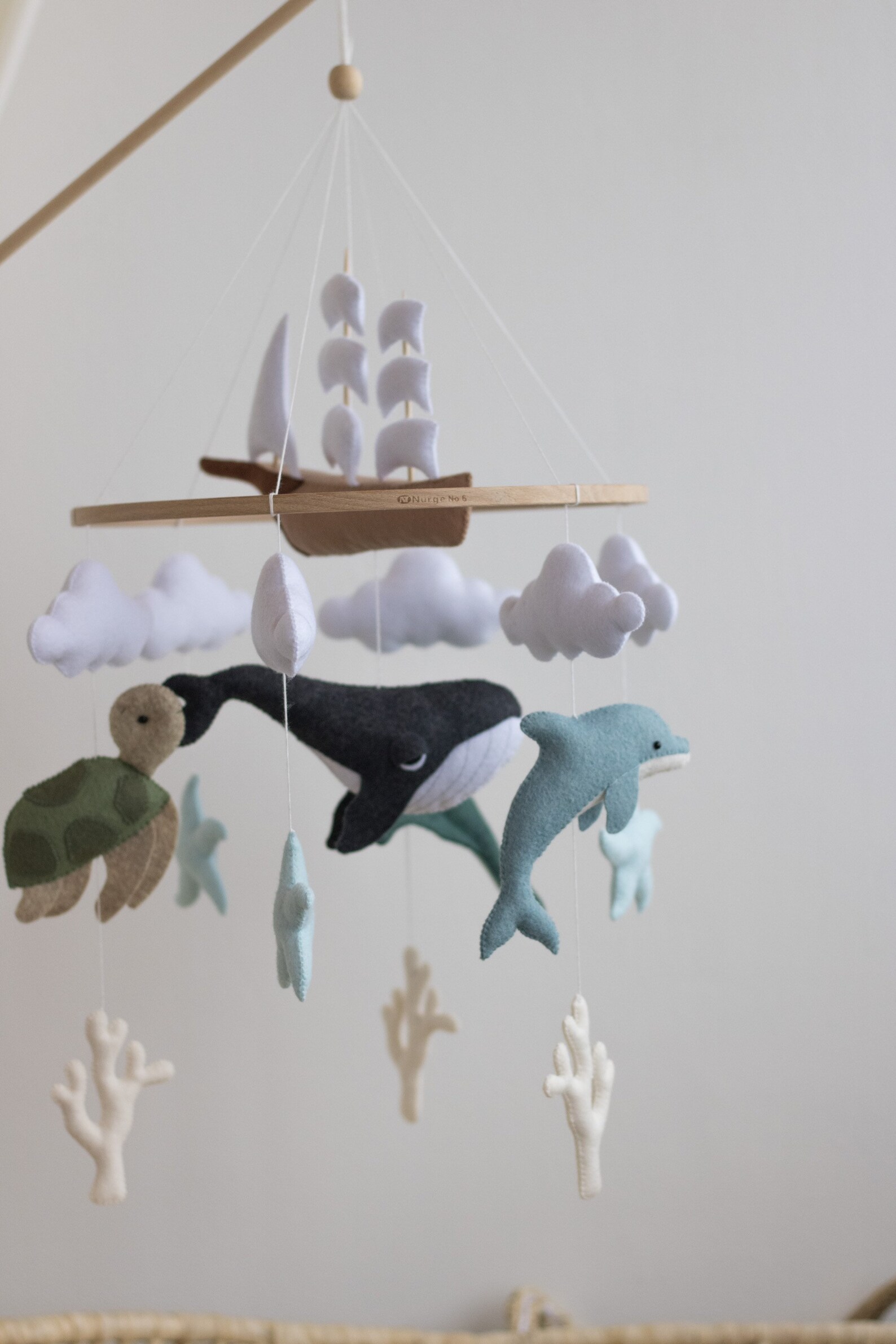 Ocean Nursery Baby Mobile Sea - Etsy