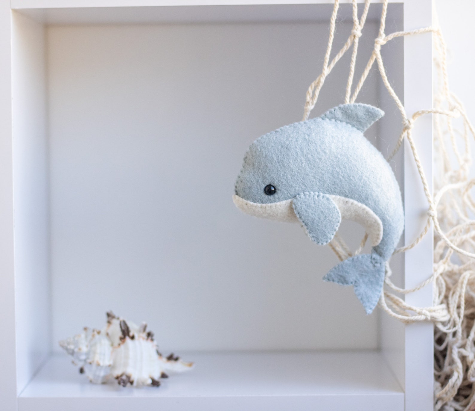Dolphin Sewing PDF Pattern Stuffed Ocean Animal Tutorial Sea - Etsy