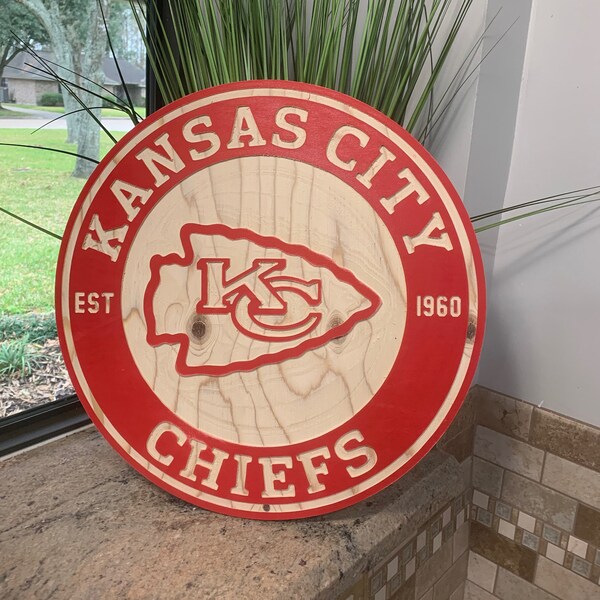 Kansas City Chiefs Decor - Etsy