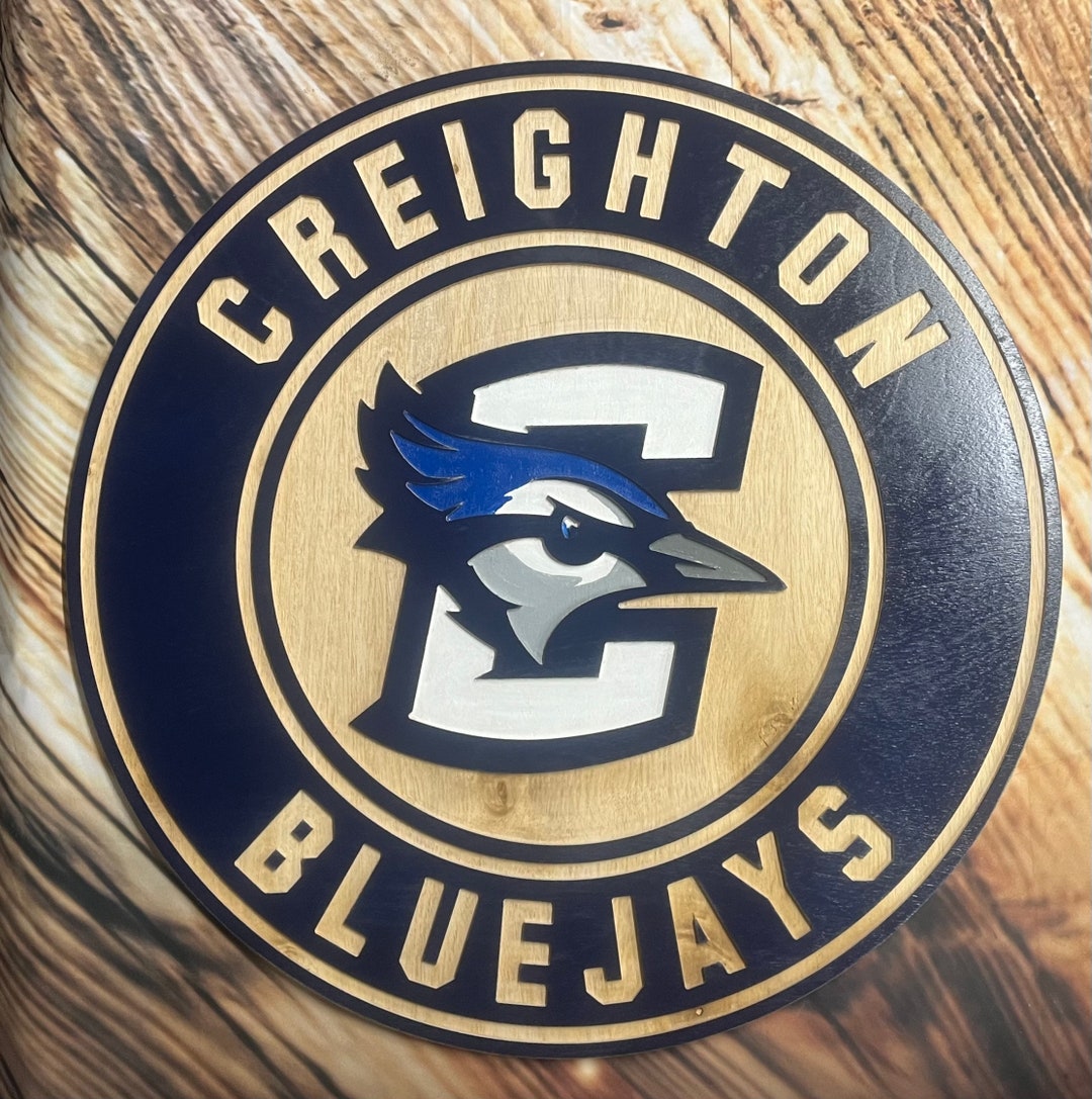 Creighton Logo Wall Art Sign College Football Basketball Nebraska - Etsy
