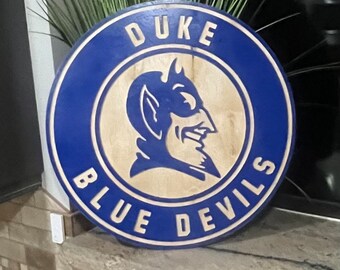 Duke Basketball Art - Etsy
