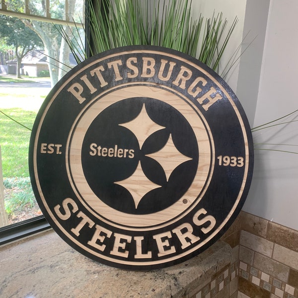 Pittsburgh Steelers Sign - Etsy