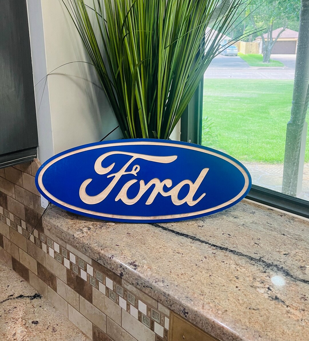 Custom Automotive Sign for Garage or Mancave Mustang Bronco - Etsy