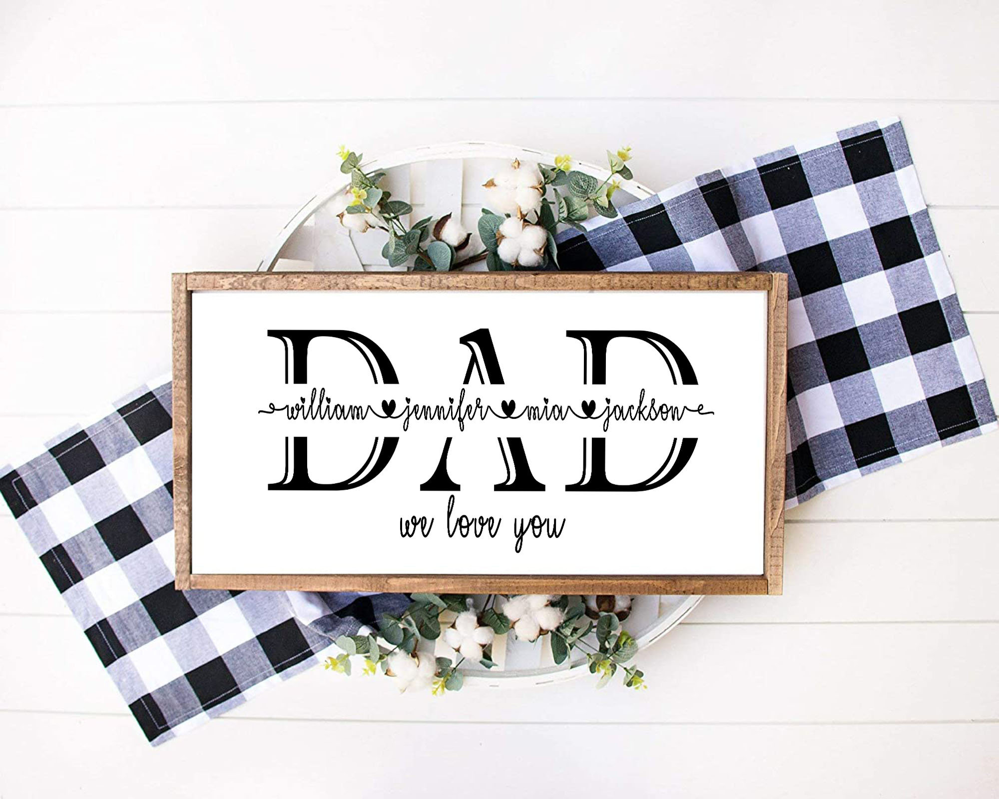 Fathers Day Gift Dad Sign Svg Gift for Dad Sign for Dad - Etsy