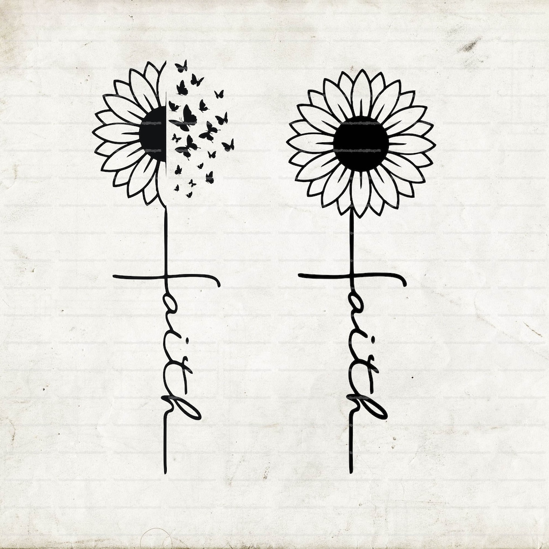 Faith Svg, Christian Svg, Bible Svg, Jesus, Flower Svg, Religious ...