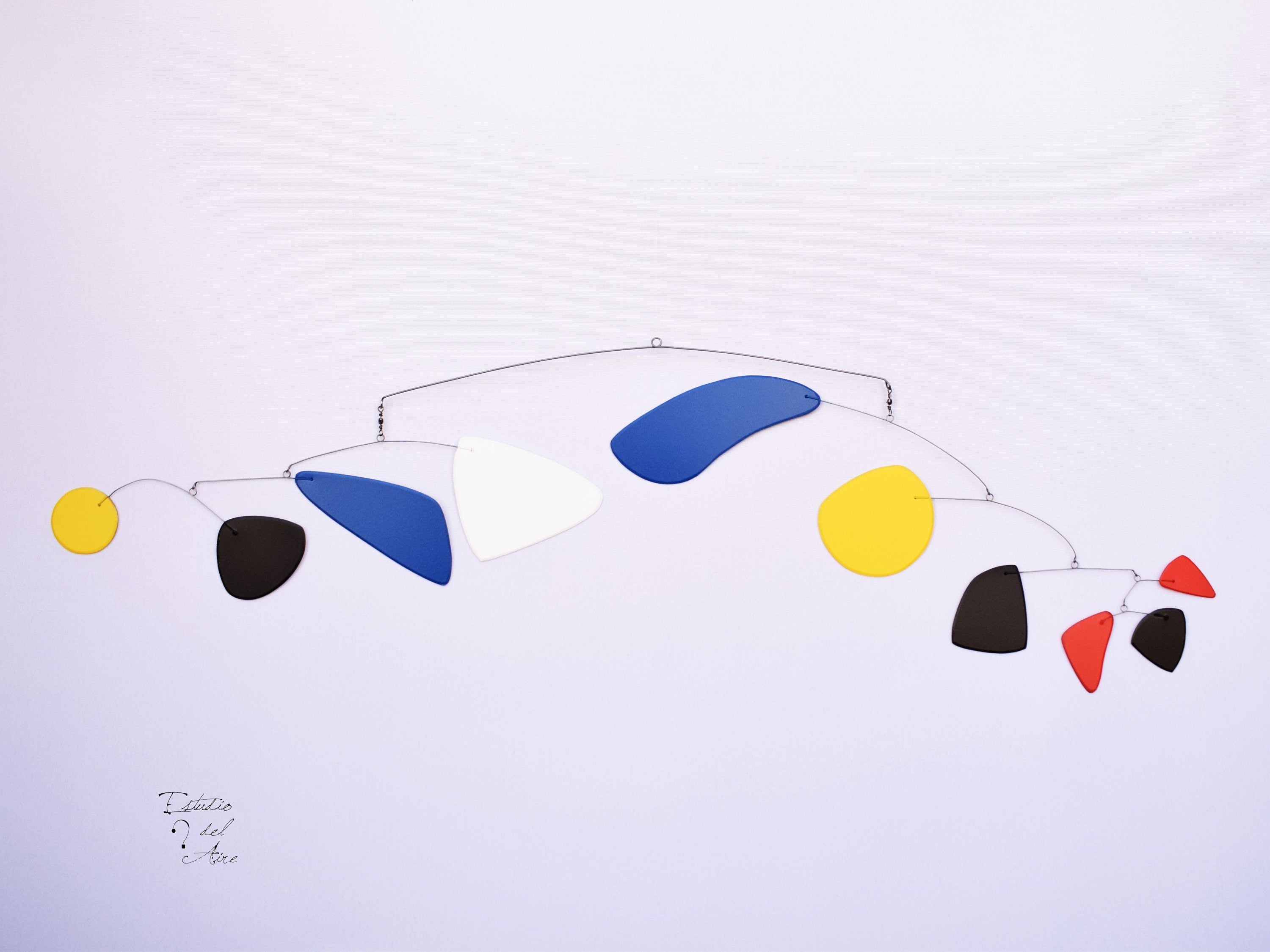 Mobile Kinetic Sculpture to Hang. Model (summer). for Interior. Various ...