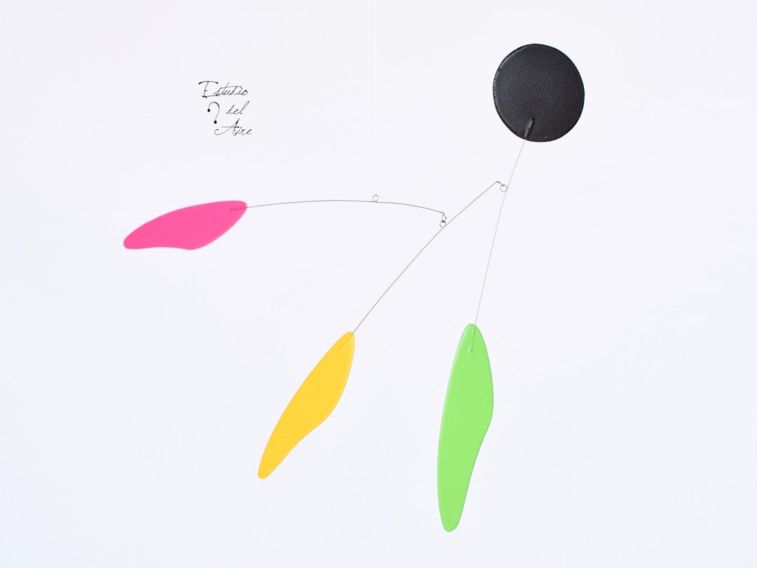 Mobile Kinetic Sculpture. Model (simplicity). Colors. Decorative ...