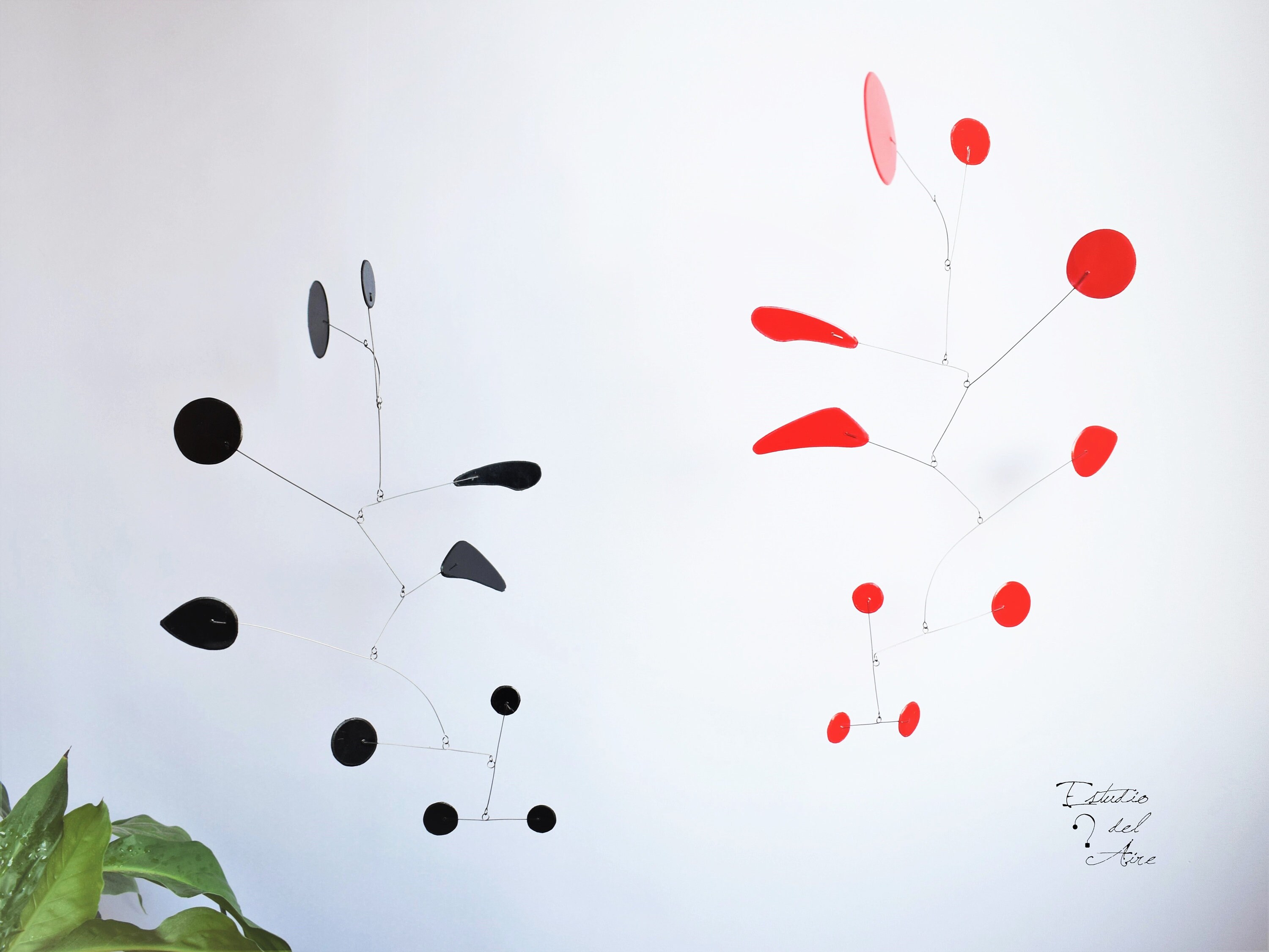 Mobile Kinetic Sculpture to Hang. Model resilience. Black | Etsy