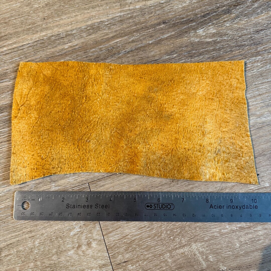 5x10 Inch Smoked, Braintanned Deer Hide - Etsy